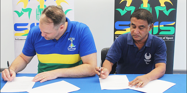 PARALYMPICS SIGN HIGH – PERFORMANCE MOU - Solomon Star News