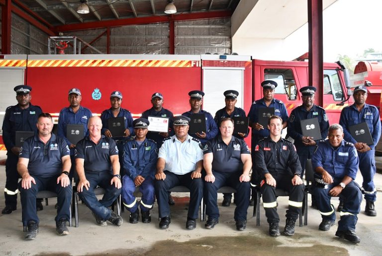 RSIPF firefighters complete ‘disaster responder’ training - Solomon ...