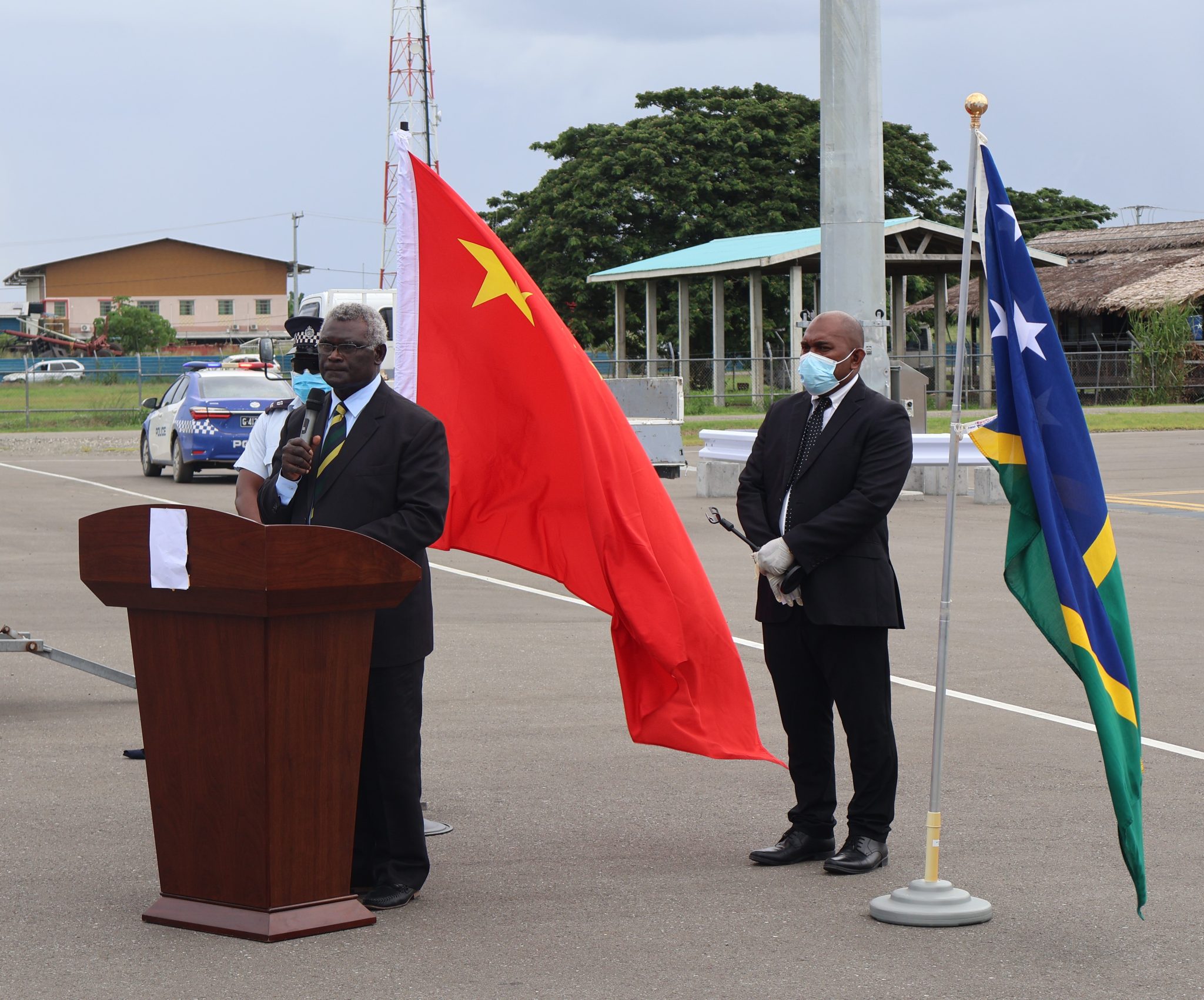 Casket of the late Solomon Islands Ambassador to PRC arrives home ...