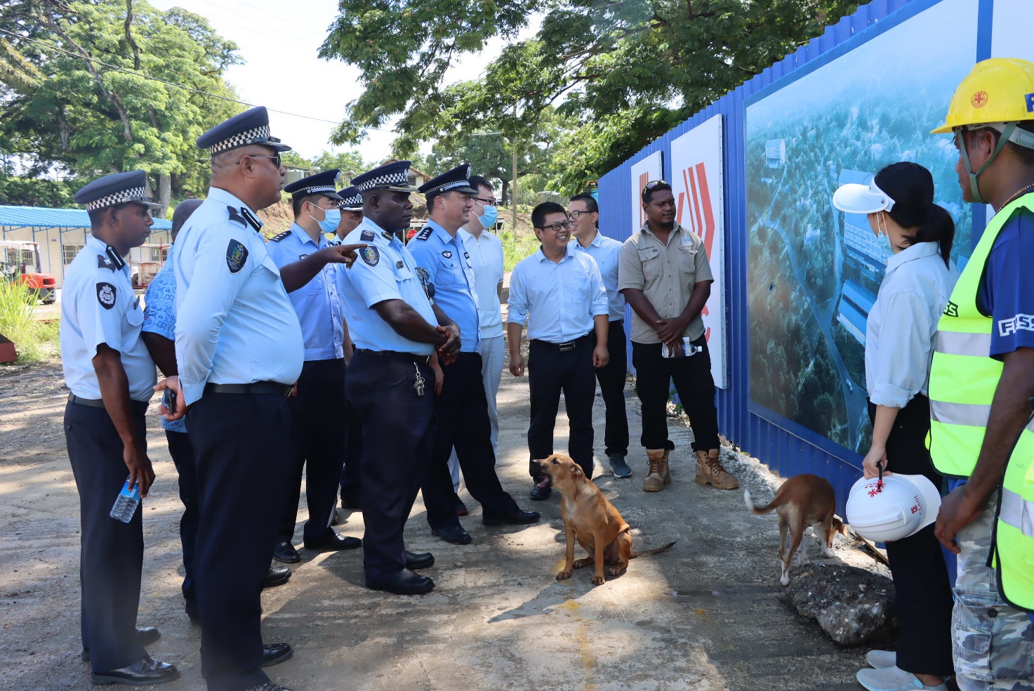 RSIPF executive visits PG Stadium, SINU Dormitory Project – Solomon ...