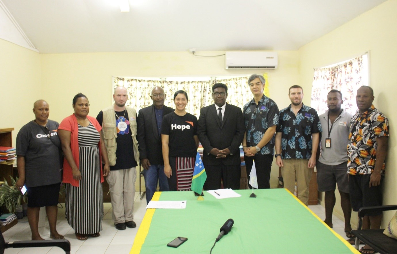 EU and World Vision Solomon Islands visit projects in Central province ...