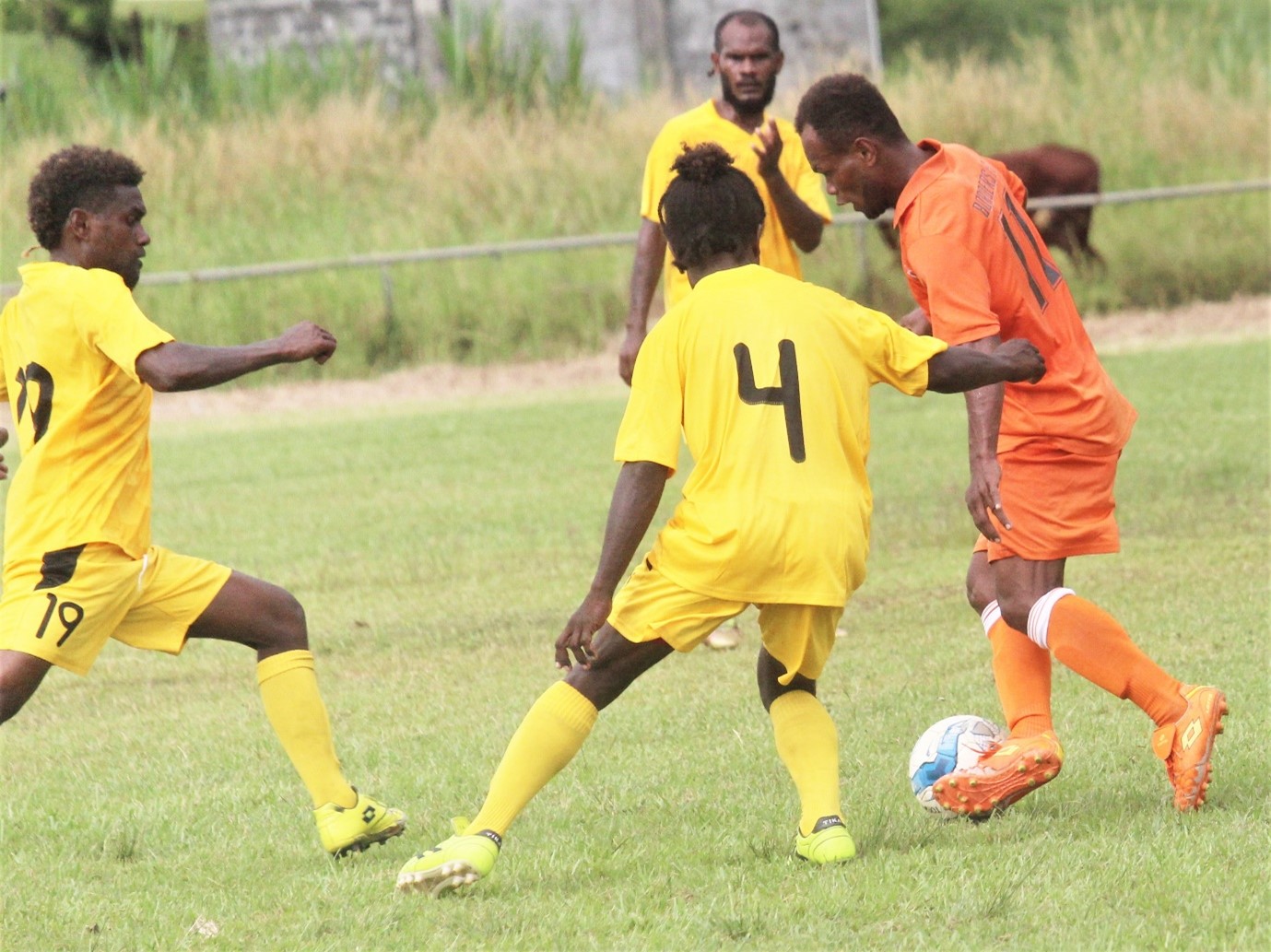 Southsiders FC hammered AG Fiu FC 5-1 in the Auki Capital League ...