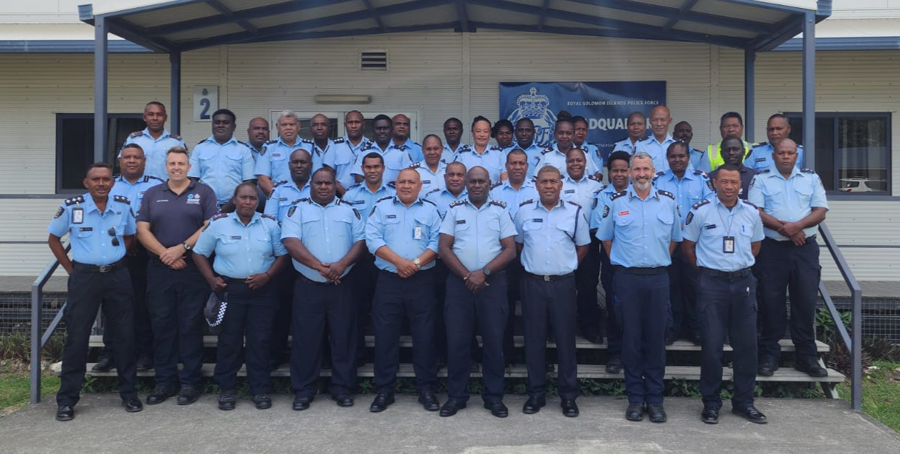 RSIPF officers complete discipline training - Solomon Star News