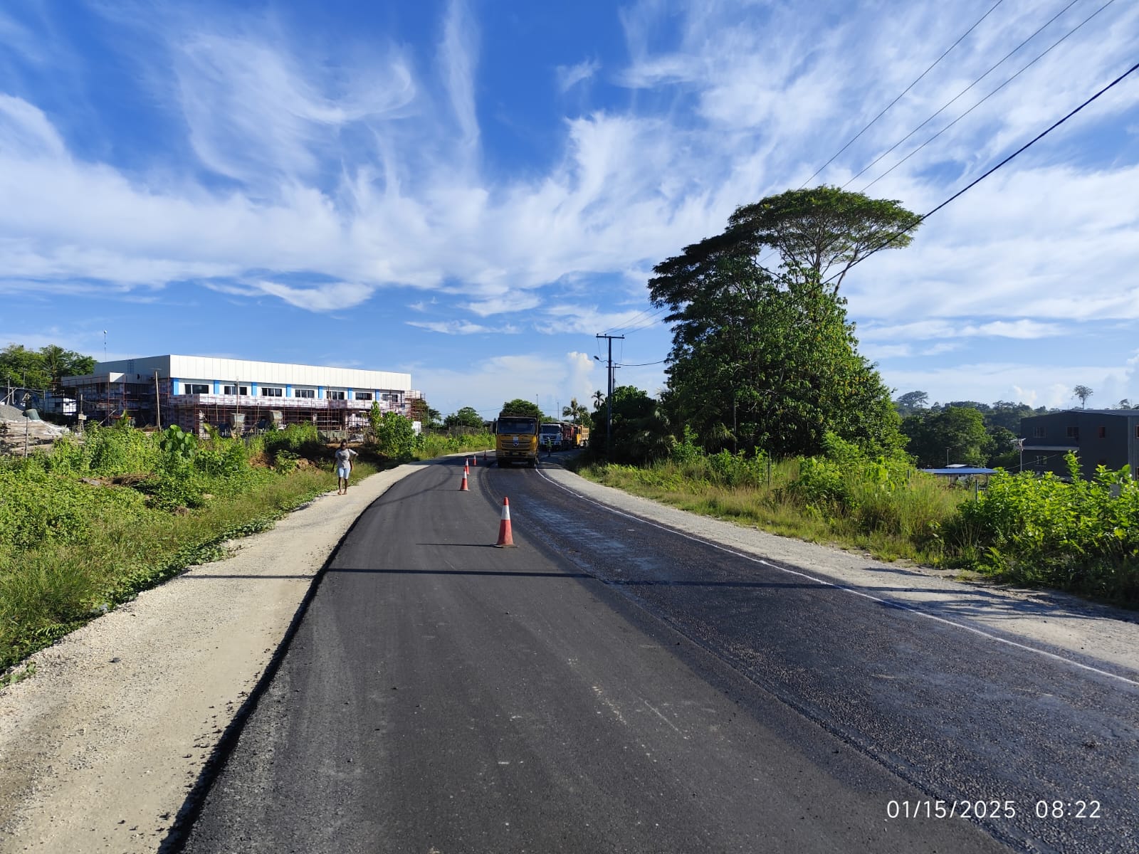 Noro roads covered with asphalt - Solomon Star News