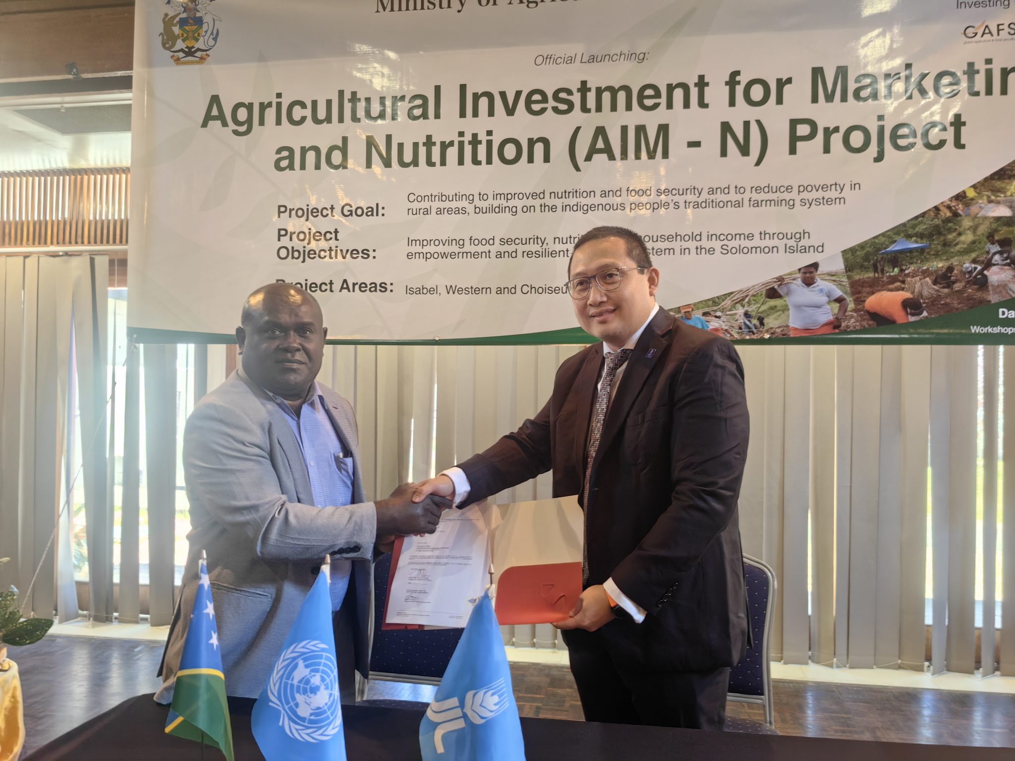 AIM-N project unveiled - Solomon Star News