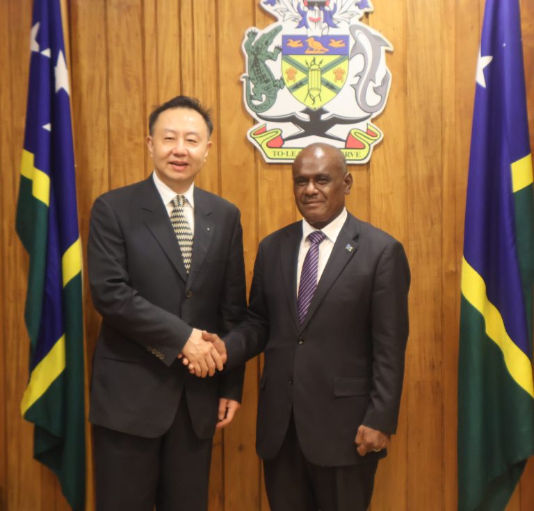 PRC immigration officials visit PM - Solomon Star News