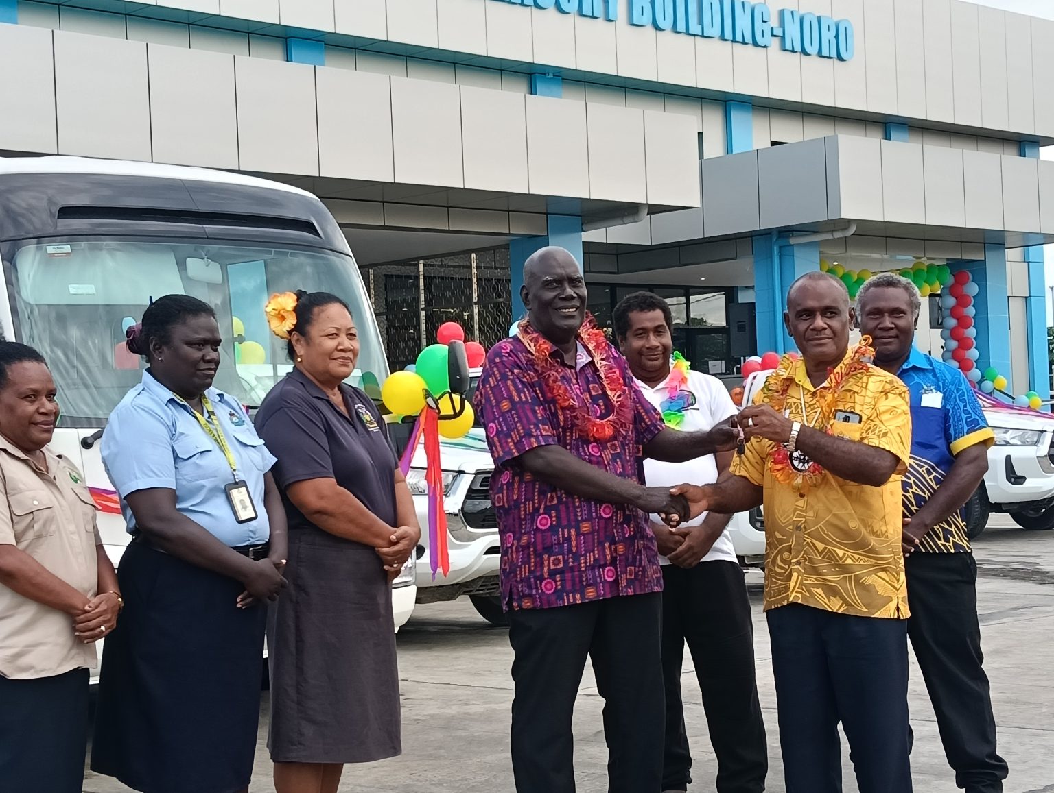 PM hands over 12 vehicles to WPG - Solomon Star News