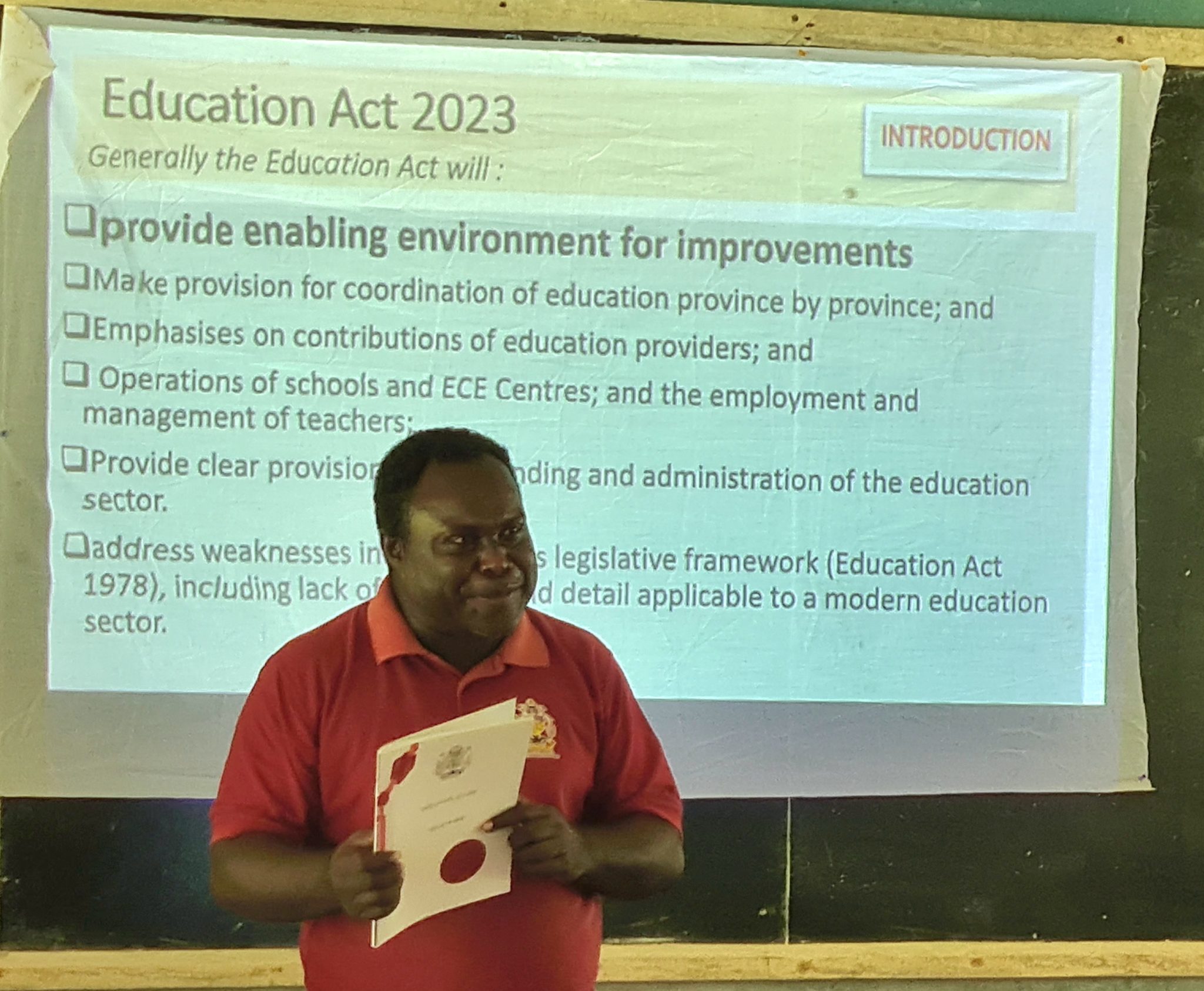 Workshop on new Education Act concludes successfully - Solomon Star News