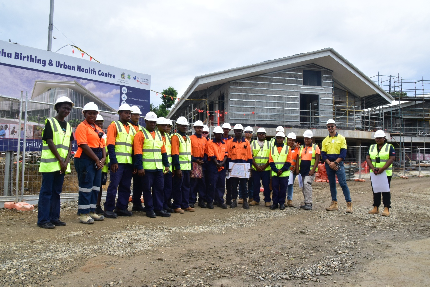 San Isidro Care Centre construction students supports Naha health centre - Solomon Star News