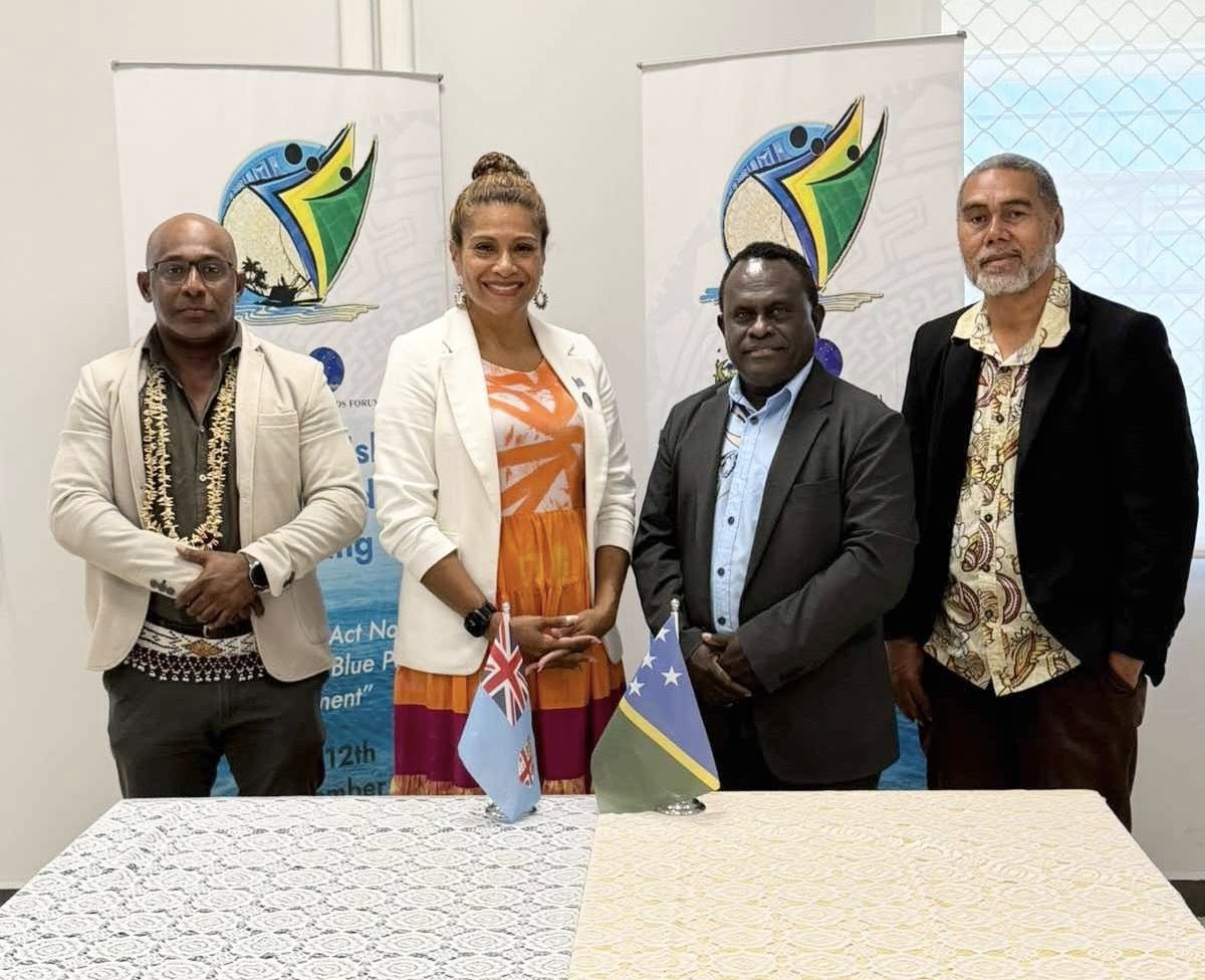 Minister Tabuya of Fiji meets Solomon’s DPM Kologeto - Solomon Star News