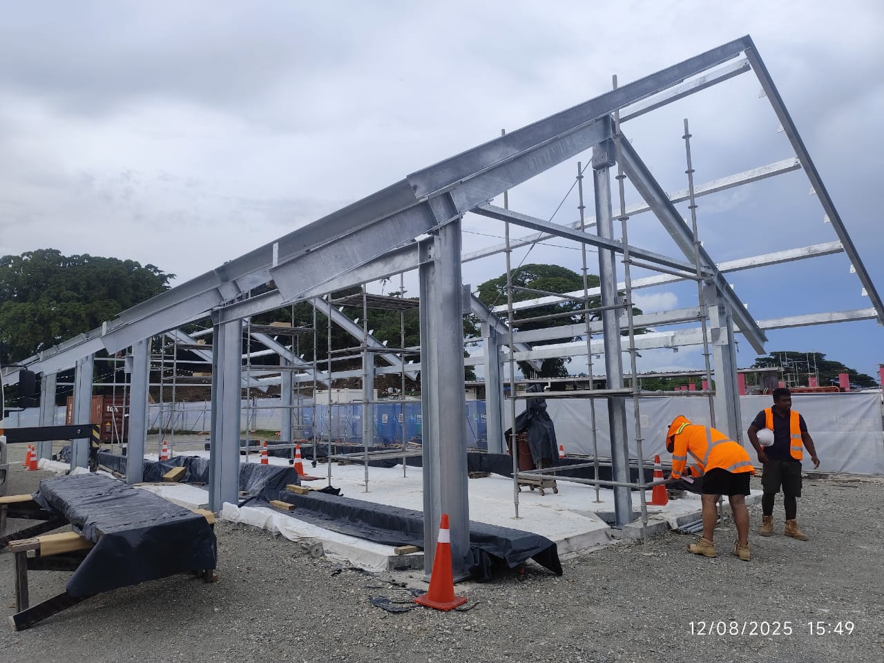 Seghe airport terminal makes progress - Solomon Star News